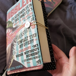 Magical Magazine Bookbestie Book Sleeve Padded and Lined Book Protector ...