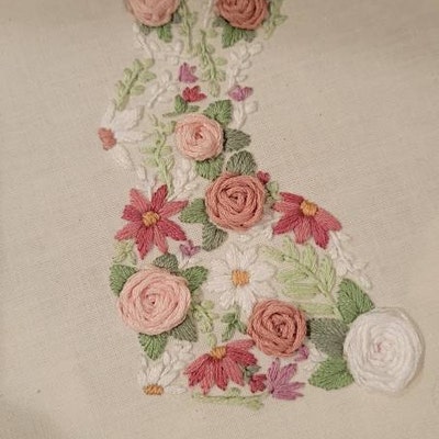 Spring Meadows Embroidery PDF Pattern, Digital Download, Flower Art ...