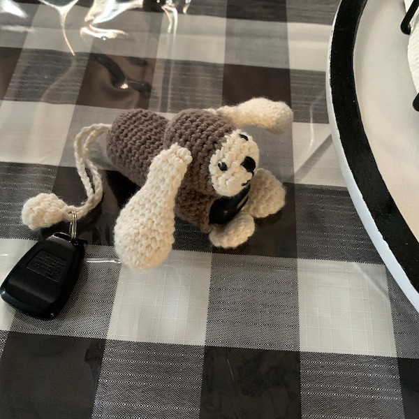Amigurumi Dog Key Cover Crochet Pattern PDF, Digital Download, Cute DIY ...