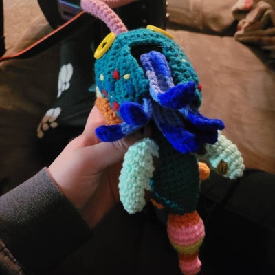 Pukei-pukei Weapon Pendant 17 Actual Sized MHW Chibi Plush Amigurumi ...