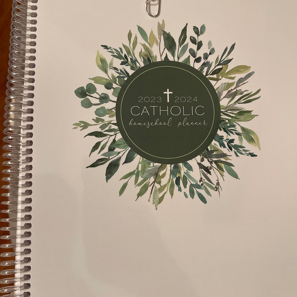 2026-2027 Catholic Homeschool Planner: Traditional & New Liturgical ...