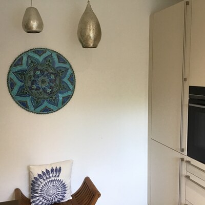 Mandala Wall Art With Spiritual Design / Meditation Art / - Etsy