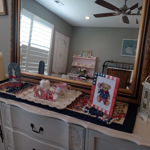 36 Inch Quilted Autumn Harvest Table Runner,small Fall Runner,handmade ...