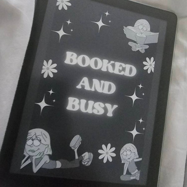 Booked and Busy Kindle Lock Screen | Lizzie Mcguire | Digital Download ...