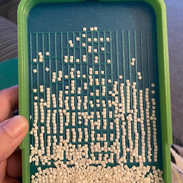 Multi-placer Grid Diamond Art Tray With Stopper, Must Have for Diamond ...