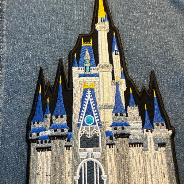 Embroidered Memory Patch 4*4 Inch, Personalized Iron on Memory Patch ...