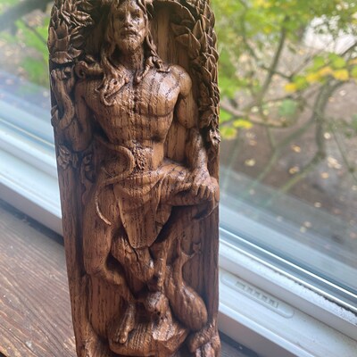 Cernunnos, Horned God, Cernun, Celtic God, Pagan God, Wiccan, Wicca, Altar, Druid, Witchcraft ...
