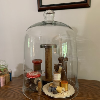 Glass Cloche Bell Jar Extra Large - Etsy