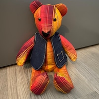 Simplicity A2115 Pattern Memory Bear Pattern Plush Sewing Pattern ...