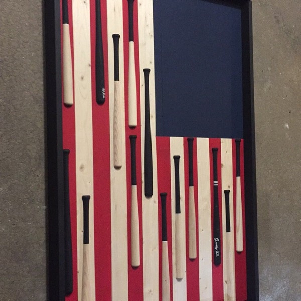 13 Baseball Bat Halves to Make American Flag. 18 Inch Bats - Etsy