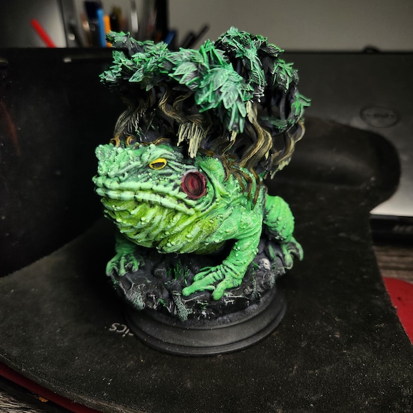 Water Monk // Bo Staff Fighter // Female Waterbender // Dnd Mini - Etsy