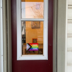 LGBTQ Pride Flag Static Cling Windows Mirrors Car Windows - Etsy