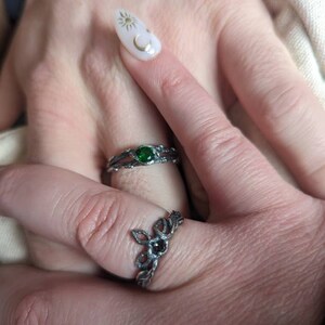 Silver Branch Ring Sterling Silver Ring Silver Willow - Etsy