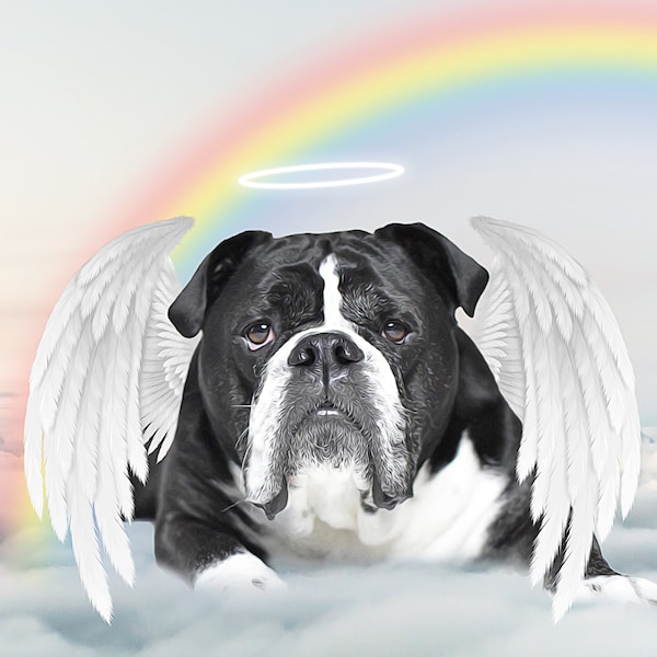 Dog Memorial, in Loving Memory, Dog Sympathy Gift, Puppy Tribute, Pet ...