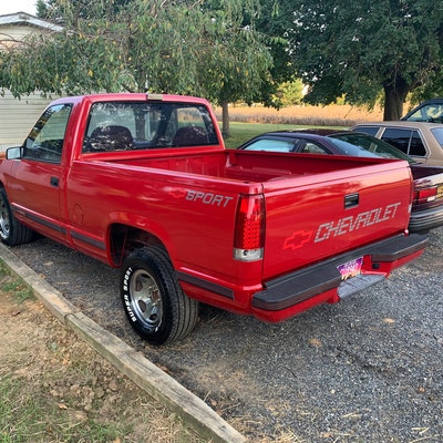 Chevrolet S-10 Chevy S10 Tailgate Letter Replacement Decals / - Etsy