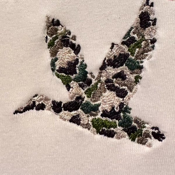 Deer Hunting Embroidery Design, Camouflage Wild Buck Embroidery File ...