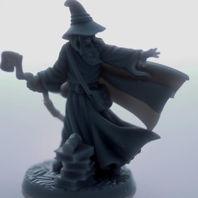 Human Mage Dnd Miniature sorcerer Miniatures for Tabletop Games Like D ...