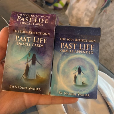 Past Life Oracle Deck Set With Travel Bag - Etsy