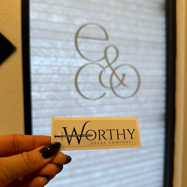 Service List Decal | Customizable Text, Font, and Color - Window Decal ...