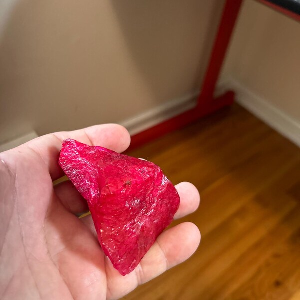Rough Ruby Raw Uncut Ruby Rough Stone 220 Carat Rock Rough Ruby for ...