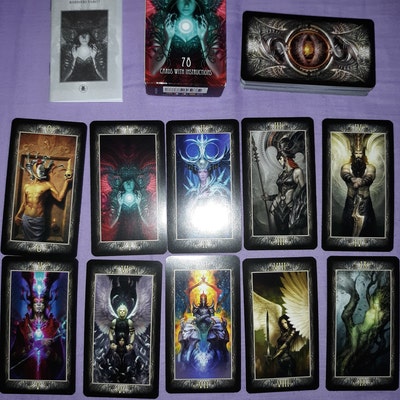 Paolo Barbieri Tarot Deck Cards Set Fantasy Art Oracle Card Booklet ...