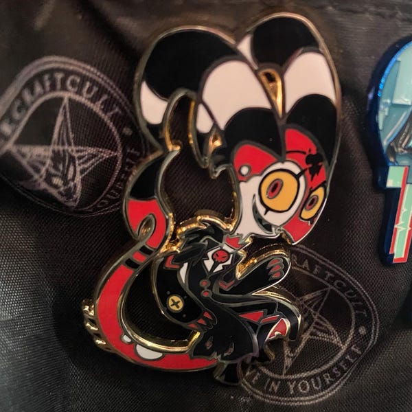Blitzo Enamel Pin I.M.P Hell Demon Blitz - Etsy