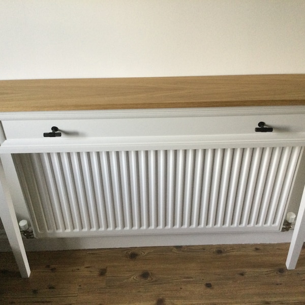 1000mm Tall Elegant Radiator Cover, Table Shelf, Console Table. - Etsy UK