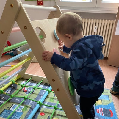 Climbing Triangle Two-sided Ramp Kletterdreieck Climbing Arch - Etsy