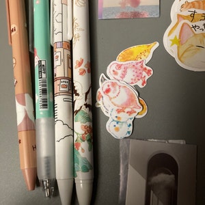 Momoi Ver. 2 Stickers 6 Sheets Kawaii Stickers Journal - Etsy