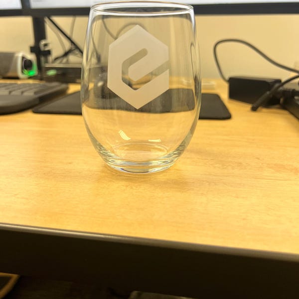 Custom Your Logo 15oz Stemless Wine Glasses Bulk, Personalized Wine ...