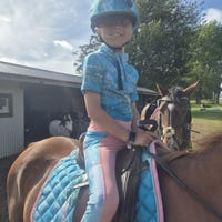 Equestrian Horse Riding Set With Horse Design Full Matchy Matchy - Can ...