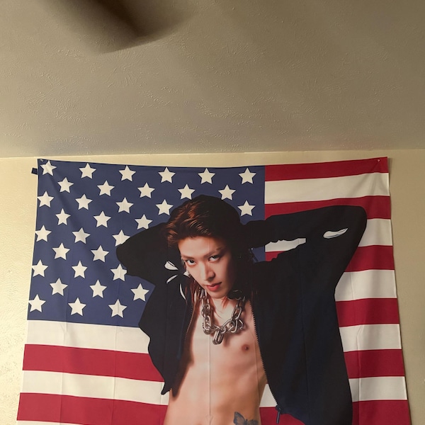 Skz Han Lee Know Pretty Girls Concert Banner, Minsung Kpop Flag, Skz ...