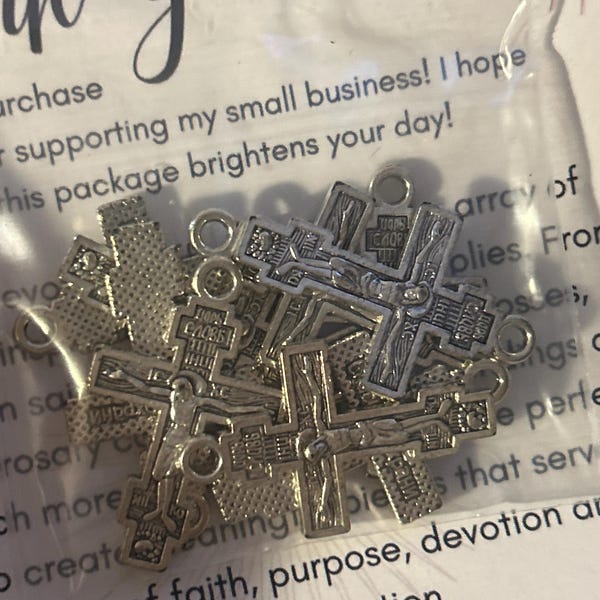 The Face of Christ Crucifix Cross in the Name of God, Get Behind Me ...