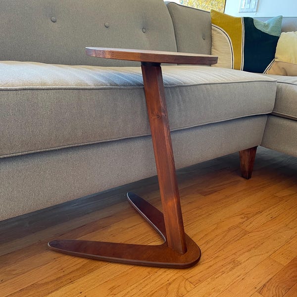 Laptop Stand for Couch, Fold Away Bed Tray, Portable Foldable Lap Desk ...