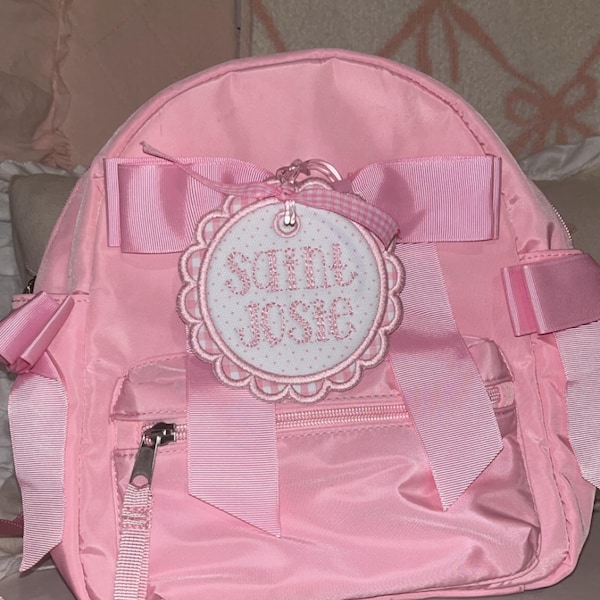 Backpack Name Tag Bag Tags | Luggage Tags | Monogrammed Gift ...