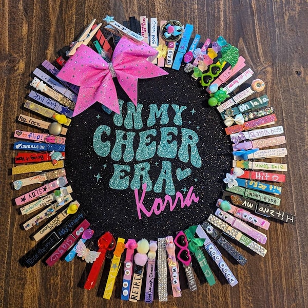 Pin Me Pin Holder Spirit Pin Holder Cheer Gift Cheerleader Gift Comp ...