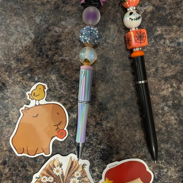 BTS Character Beaded Pens - Etsy