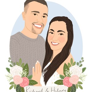 House Portrait A4 A5 Print Custom House Illustration | Etsy