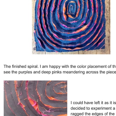 Wave Sunset Patchwork Tutorial PDF Tutorial Instant - Etsy