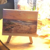 2x4 Ocean Sunrise Mini Painting by J. Mandrick - Etsy Canada