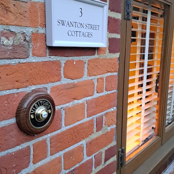 Custom Large Hand-painted Traditional Outdoor Business Sign | Bespoke ...