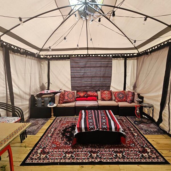 Jordanian Made Authentic Bedouin Sadu Fabric for Cushions, Tablecloths ...