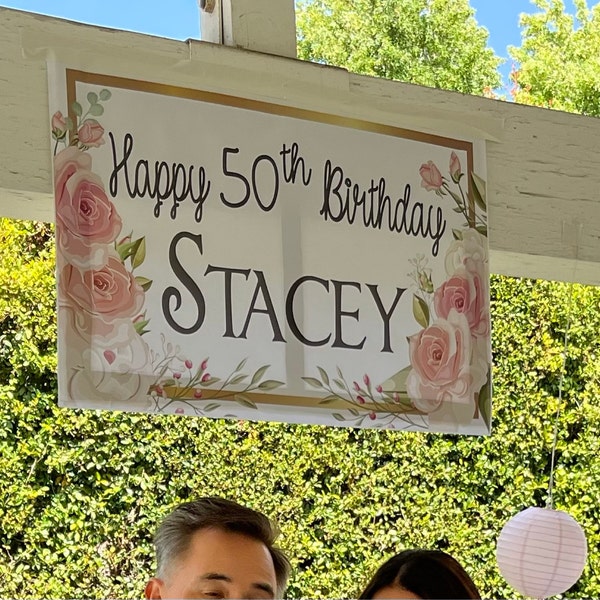 Boho Floral Bridal Wedding Congratulations Banner Wedding Bridal Shower ...