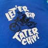 Dirt Bike Svg Clipart Motocross Svg Let Er Rip Tater Chip Iron on Print ...