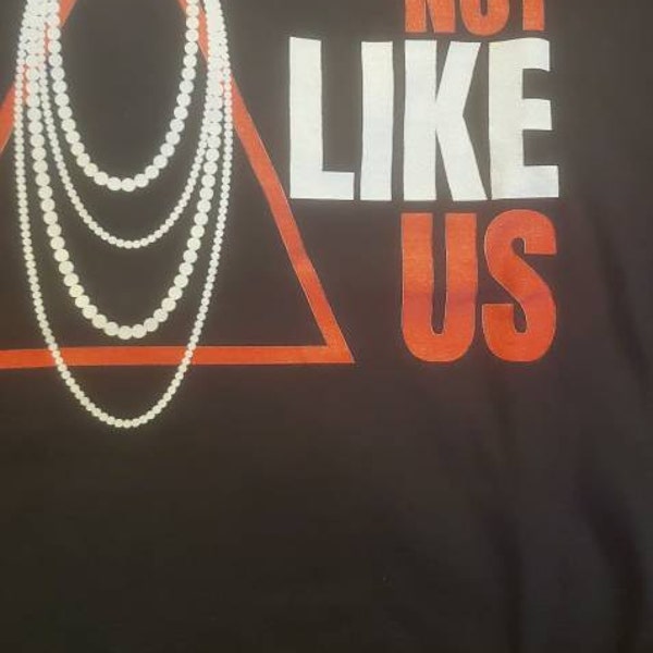 They Not Like Us Unisex Tee | Delta Sigma Theta Inspired | DST T-shirt Gift | Kendrick Lamar Not ...