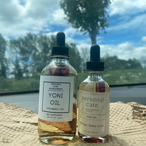 Sensational Strawberry Yoni Oil, All Natural Oils for Ph Balance, Odor ...
