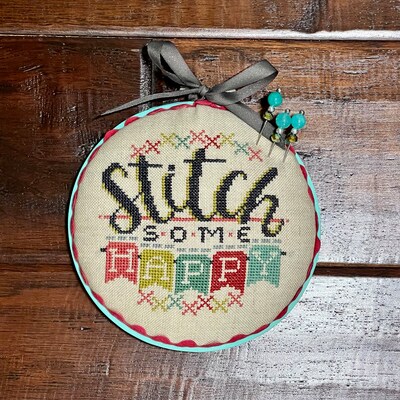 PLUM STREET SAMPLERS pink House Sampler Counted - Etsy