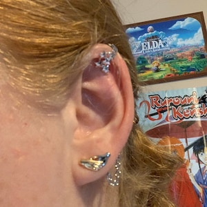 13th Doctor Who Inspired Handmade Earring Ear Cuff - Etsy