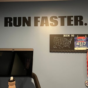 Personalized Home Gym Weight Room Sign Fitness Wall Decal | Etsy