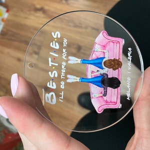 Personalized Besties Ornament Custom Best Friends Gifts Best - Etsy